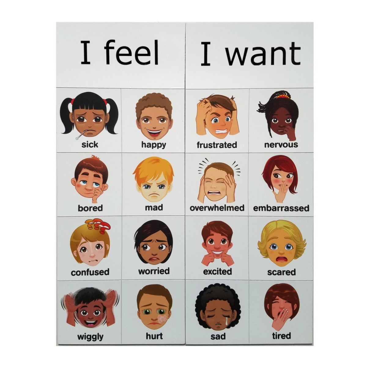 Magnets: Feelings and Sentence Starter | Visual Schedules | Teaching ...