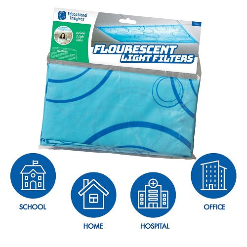 Classroom Light Filter - Patterned Set of 2